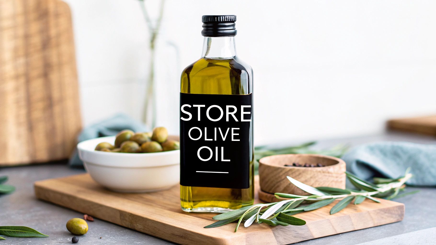 How to Store Olive Oil: Tips to Keep It Fresh and Flavorful – Learn ...