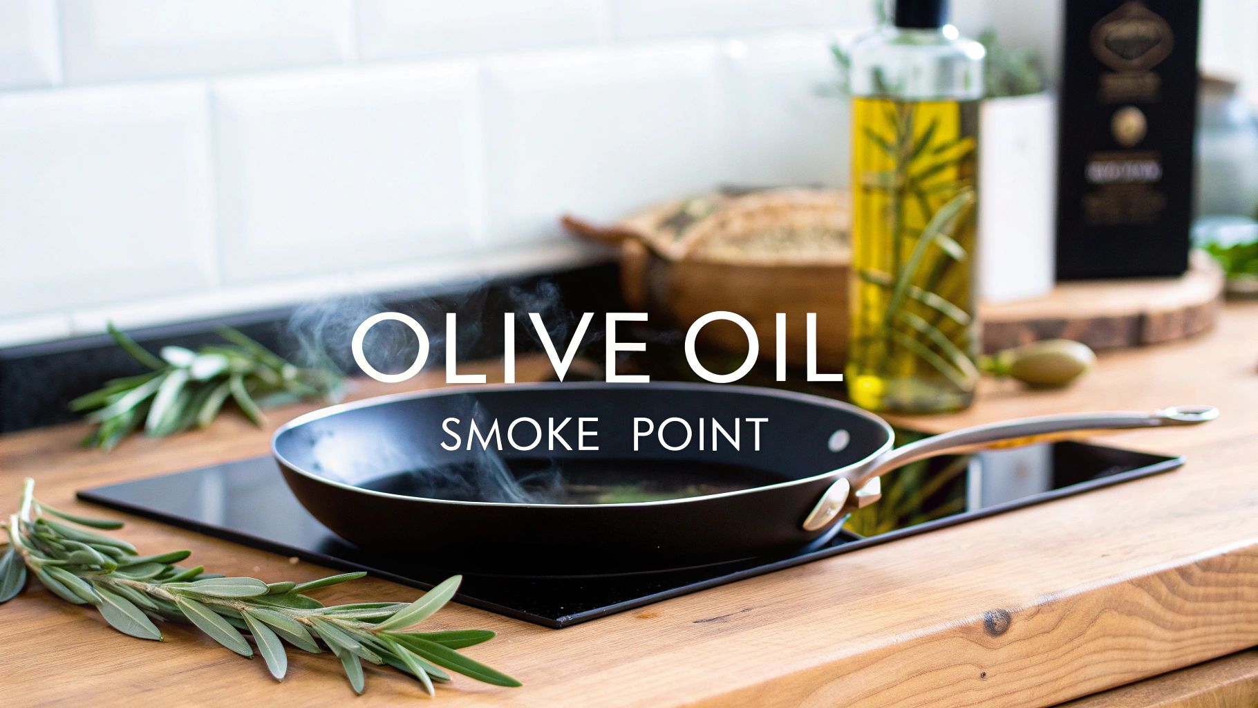 Olive Oil Smoke Point Explained – Learn Olive Oil