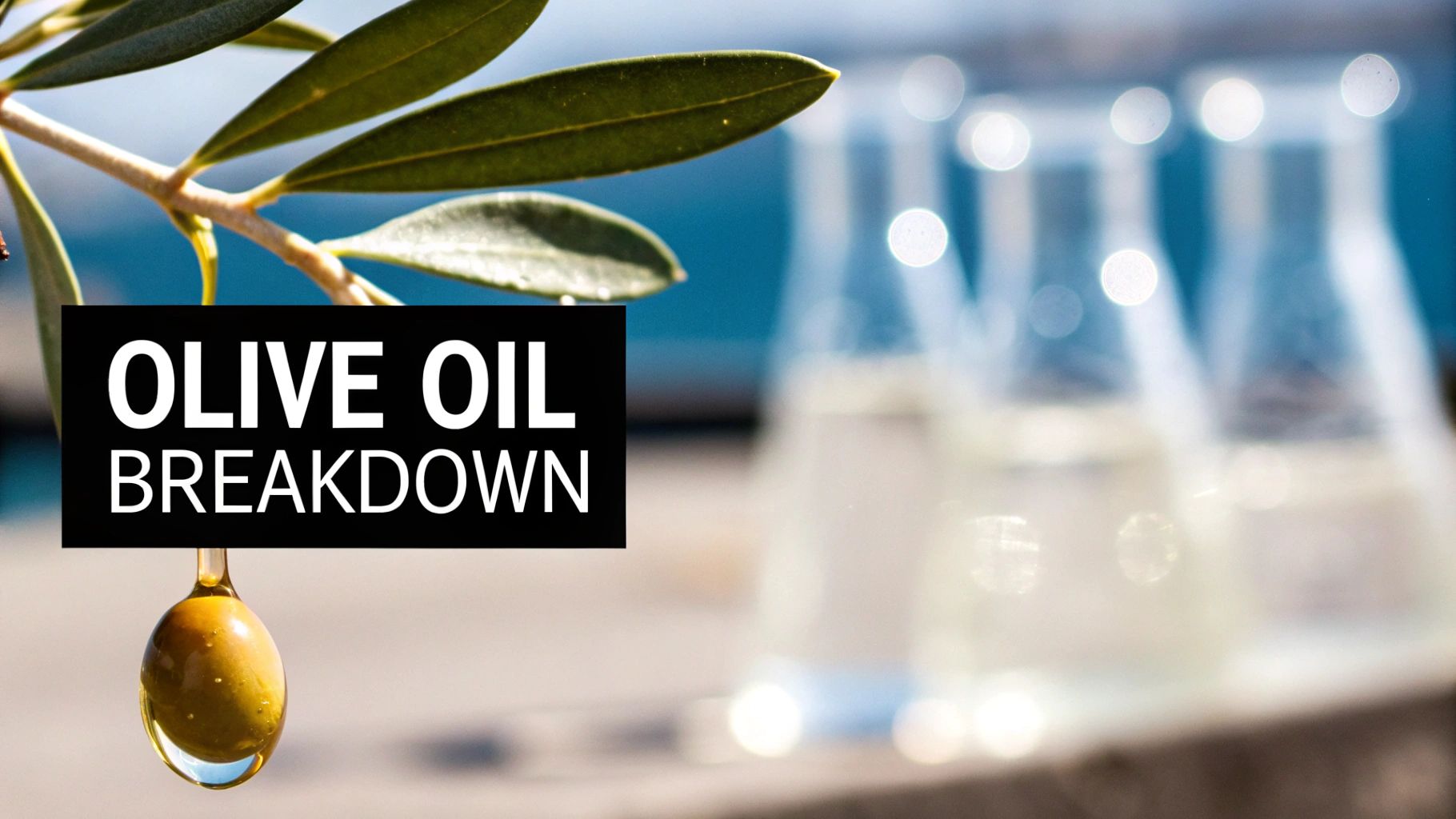 What Is Olive Oil Made Of? The Complete Breakdown – Learn Olive Oil