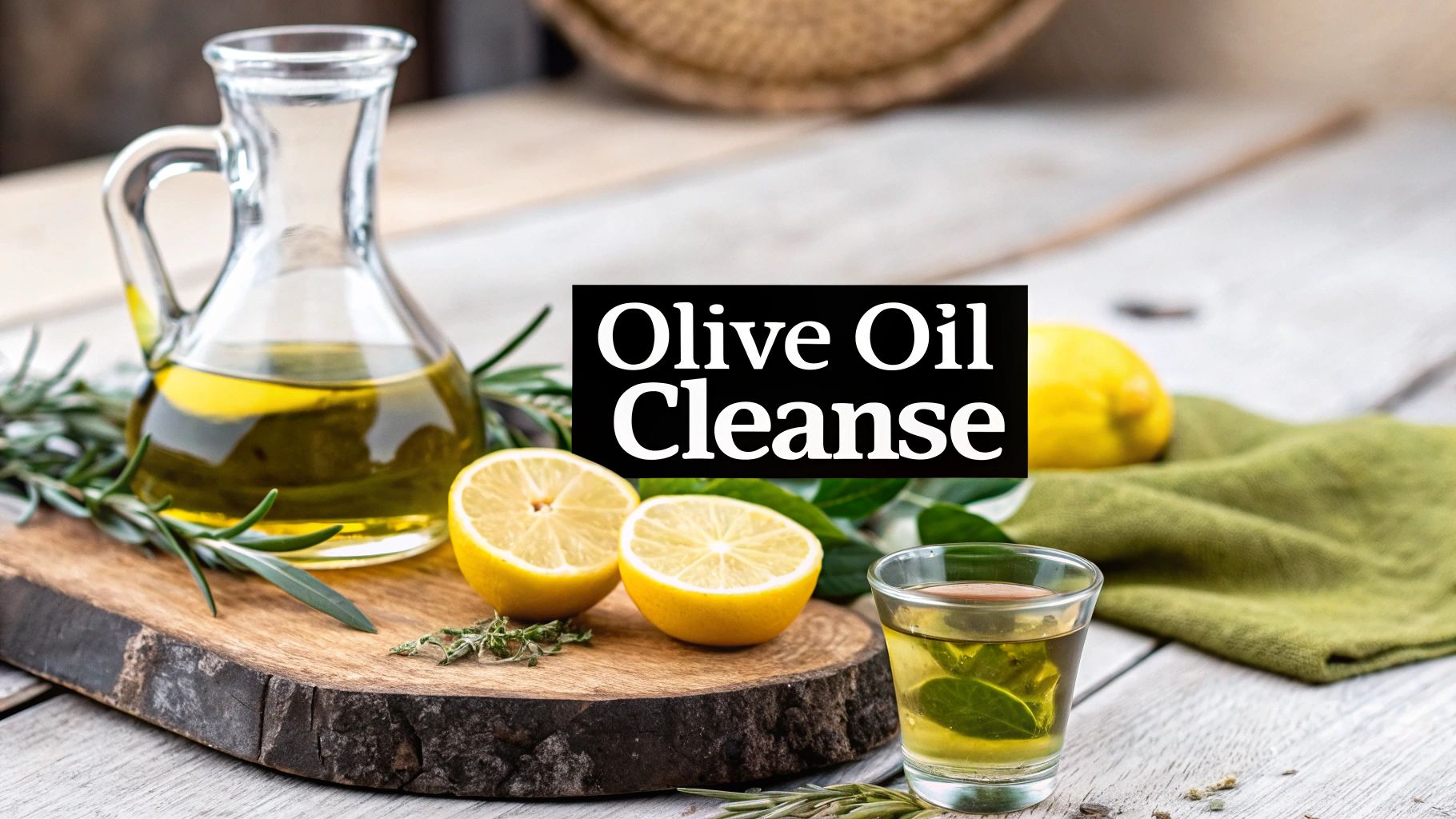 The Olive Oil Liver Cleanse Explained – Learn Olive Oil