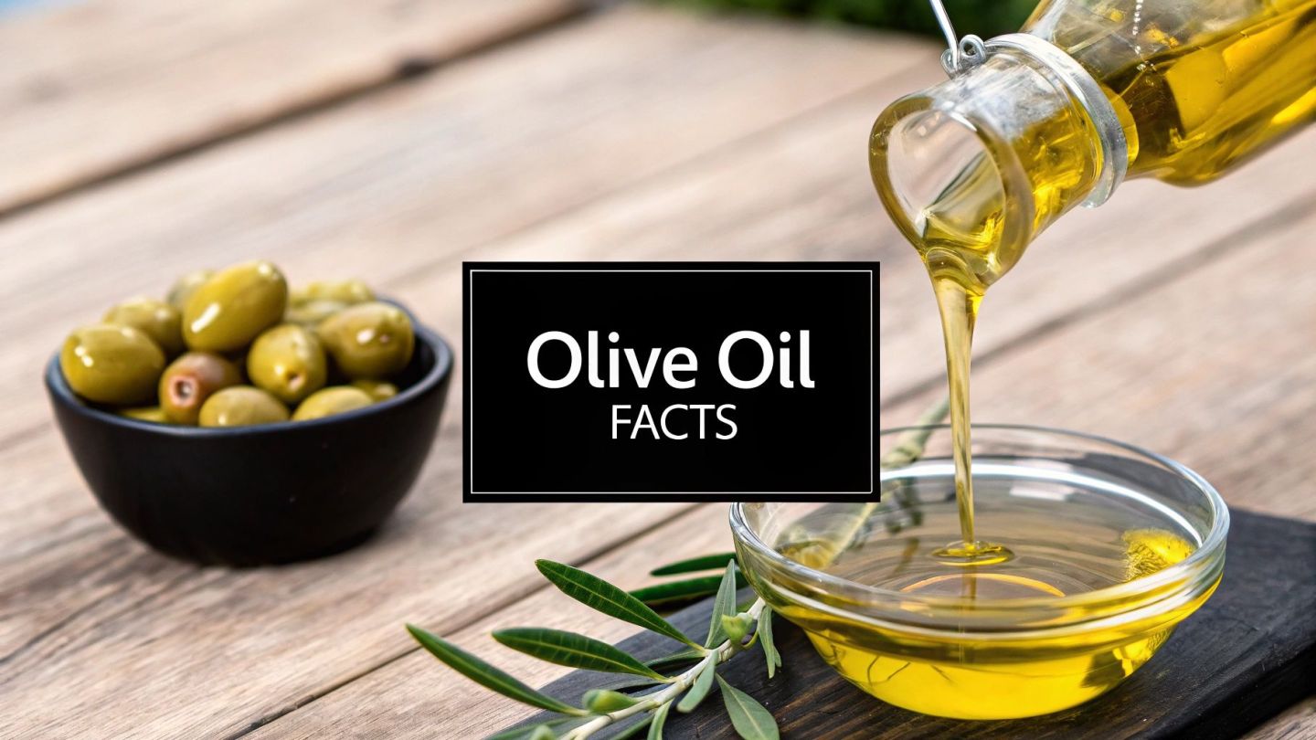 Extra Virgin Olive Oil Nutrition Facts Explained – Learn Olive Oil
