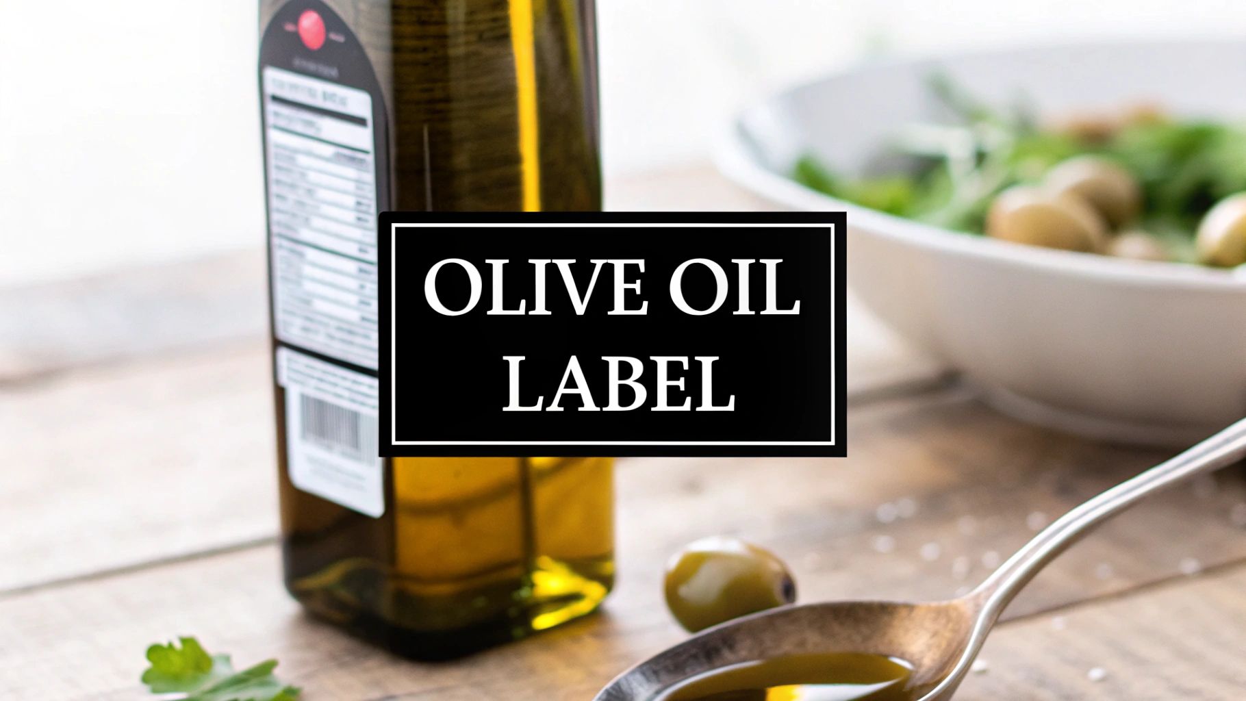 Extra Virgin Olive Oil Nutrition Label: Read It Like a Pro – Learn ...