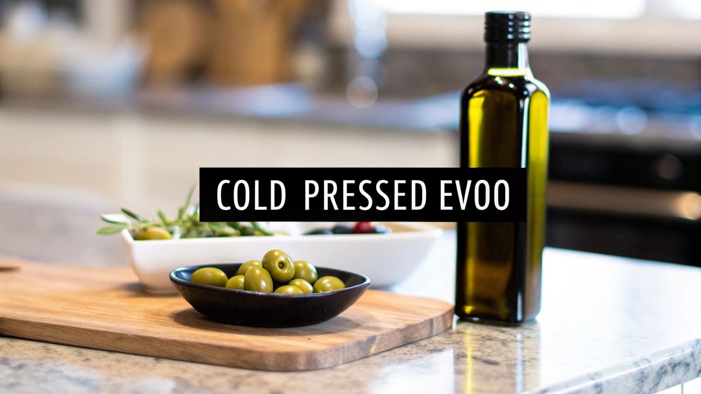 What Cold Pressed EVOO Really Means for Your Kitchen – Learn Olive Oil