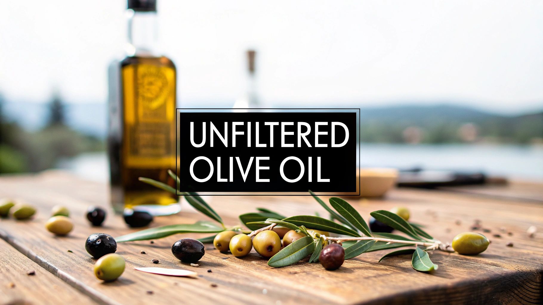 The Truth About Unfiltered Olive Oil You Can Taste – Learn Olive Oil