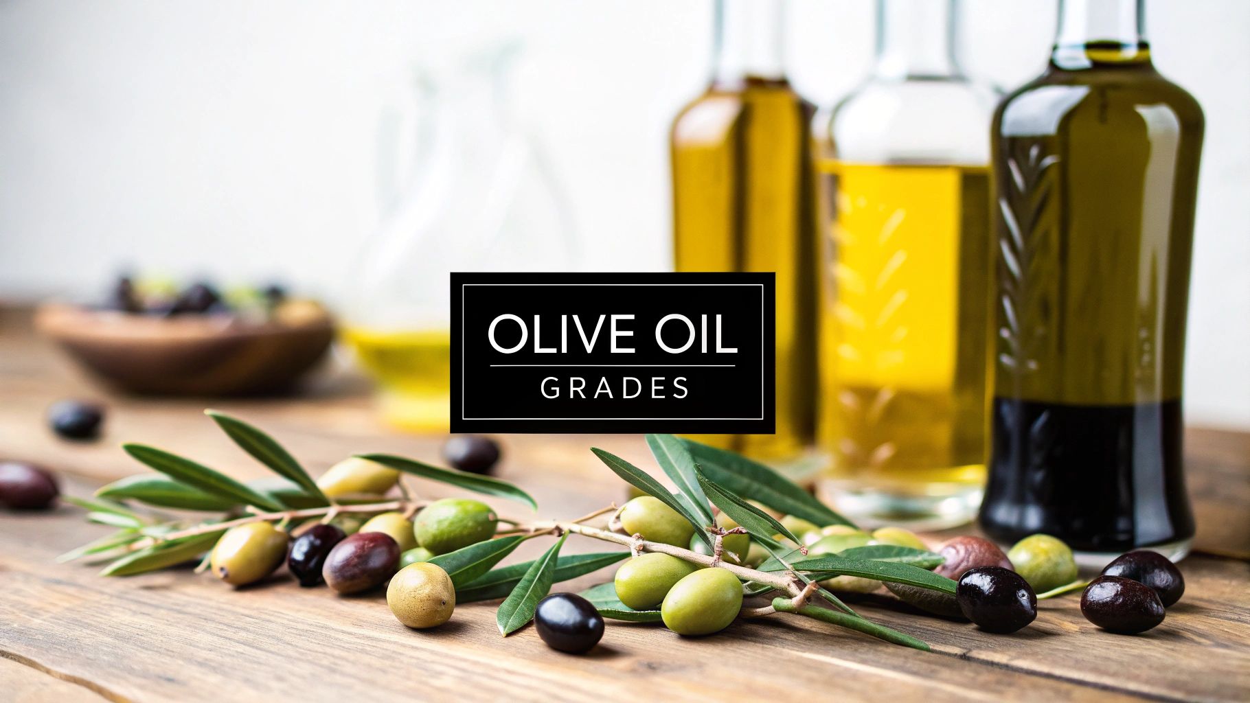 A Guide to the Different Grades of Olive Oil – Learn Olive Oil